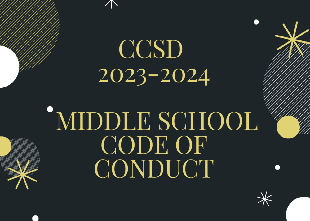 2023-2024 MIDDLE SCHOOL CODE OF CONDUCT | Blacksburg Middle