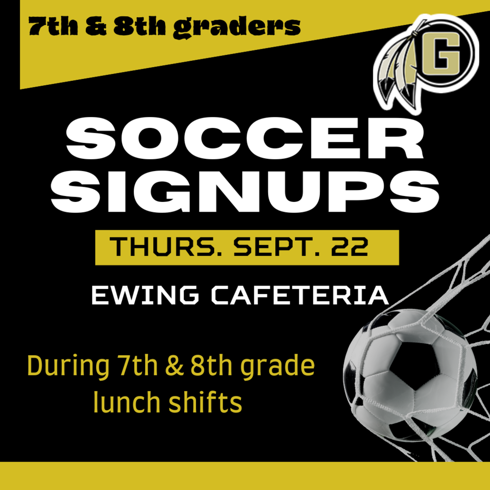 SOCCER SIGN UPS | Ewing Middle